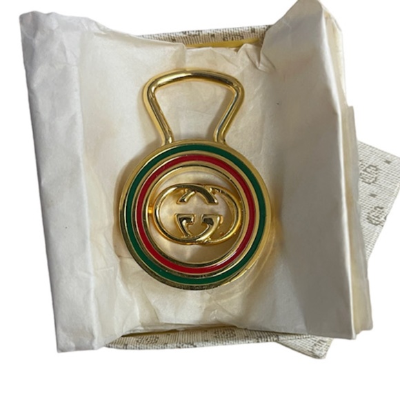 Gucci | Accessories | Gucci Vintage Key Ring New In Vintage Gucci Box ...